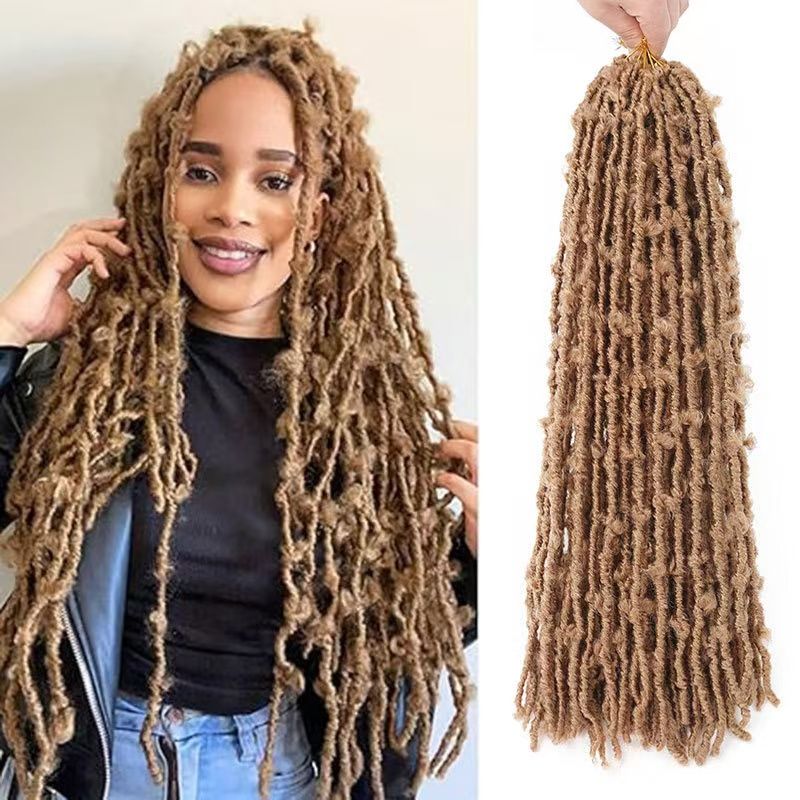 Best price for European and American wig Butterfly Locs Crochet Braids ...