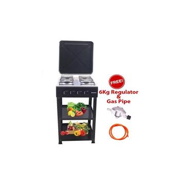 Premier Auto-Ignition 4-Gas Gas Cooker With Storage Compartments+1 YEAR ...