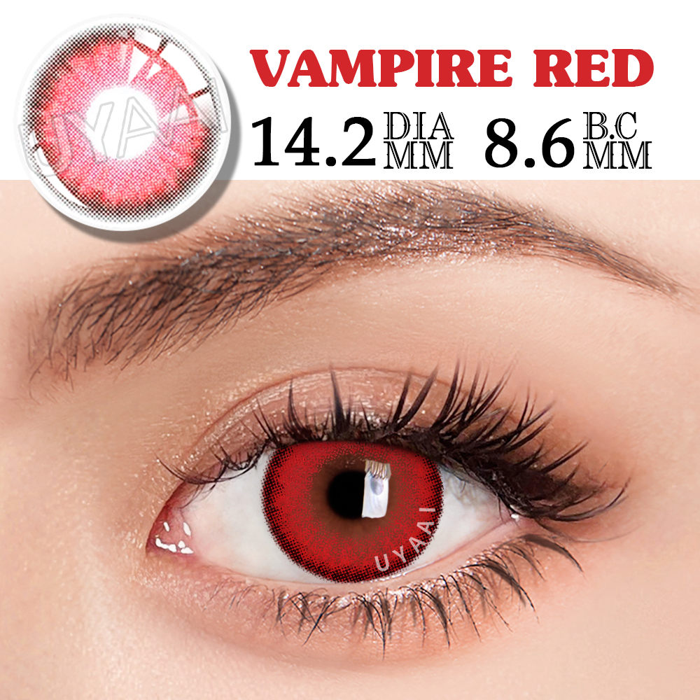 Best price for UYAAI 2pcs/pair Halloween Colored Contact Lenses For ...