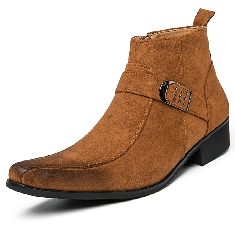 Best price for 39-45 Men Leather Boots Formal Business Dress Shoes ...