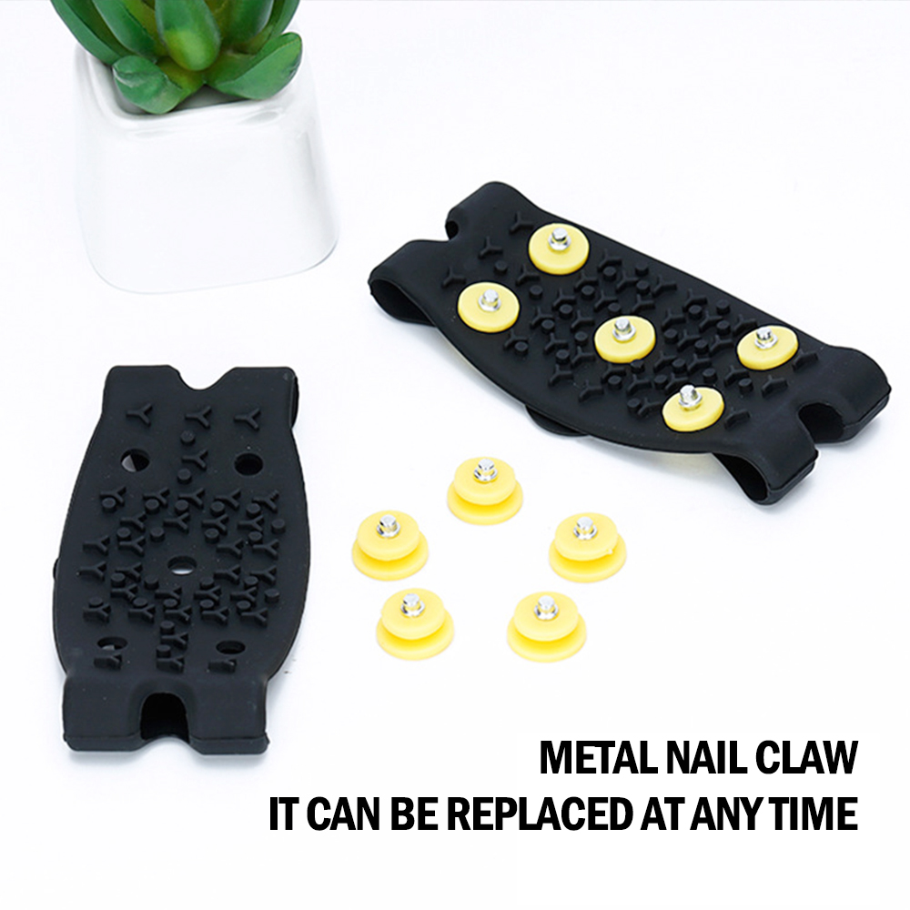 Best price for 1 pair 5-Stud Snow Ice claw Climbing Anti Slip Spikes ...