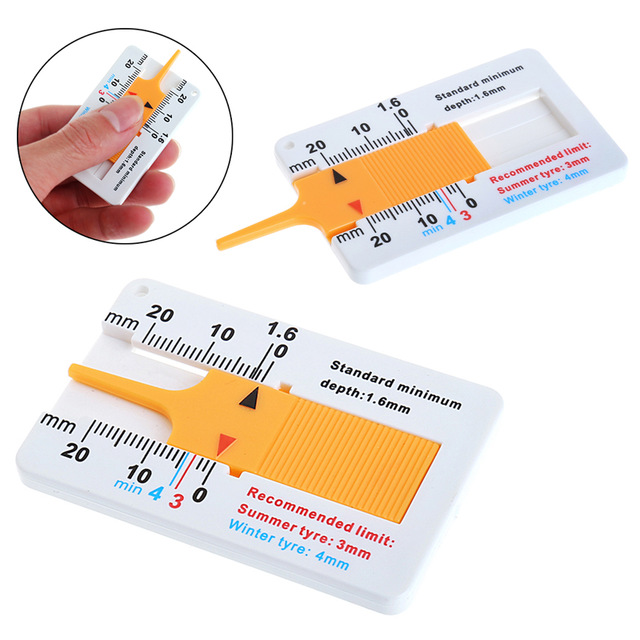Best price for 2SET New Tyre Tread Depth Gauge Car Motorcycle Trailer ...