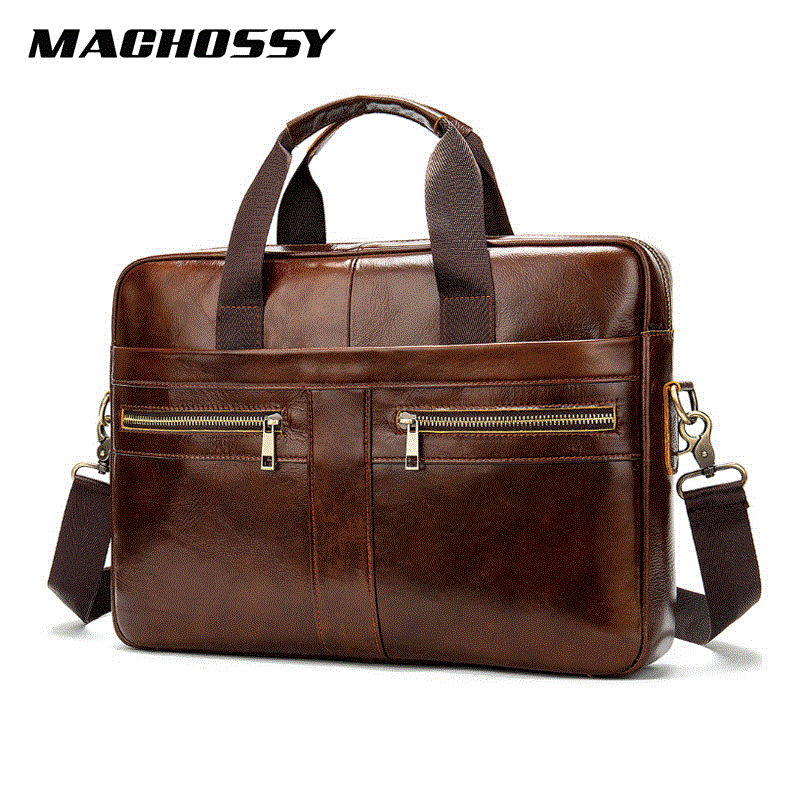 Best price for High quality Vintage Leather Men's Bag Genuine Messenger ...