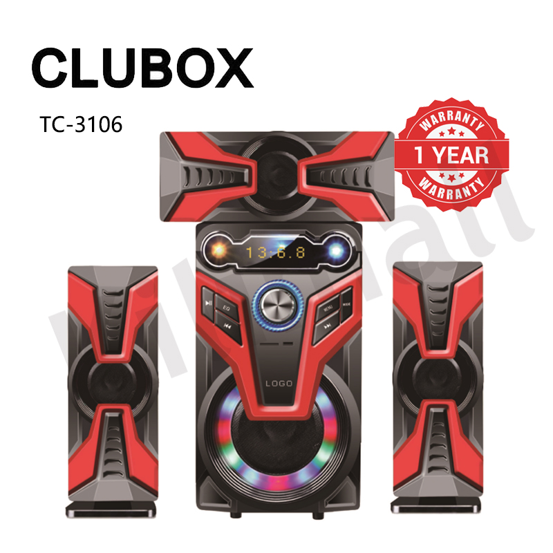 Exclusive discounts for 【Mega Sale】CLUBOX 3.1CH HIFI Multimedia Speaker ...