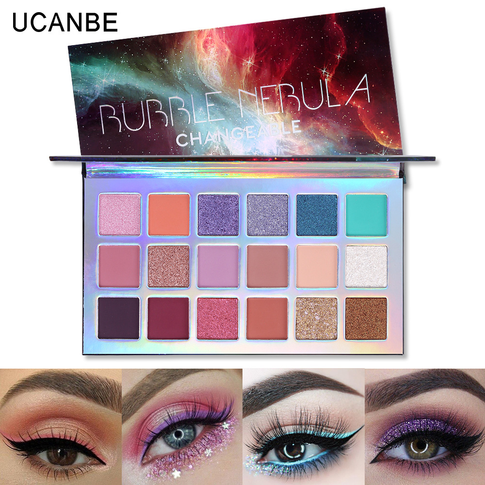 Best price for Ucanbe Bubble Nebula 18 Colors Eyeshadow Makeup Palette ...