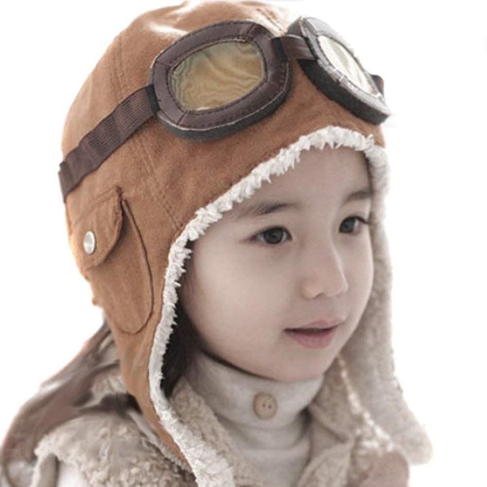 Best price for Pilot wool warm hat with earmuffs children's stylus boy ...