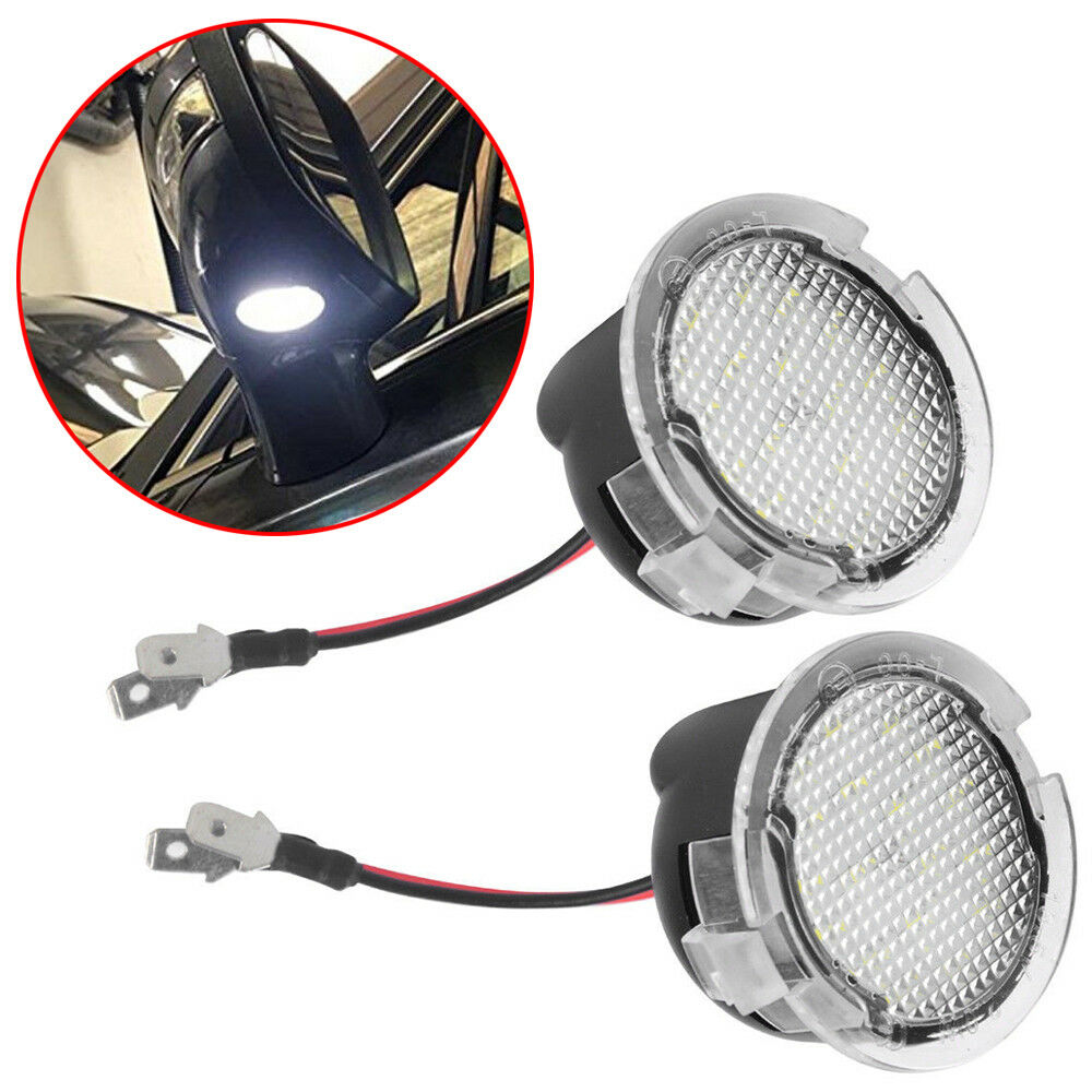 Best price for 2 X White LED Puddle Lights For Ford Taurus Edge ...