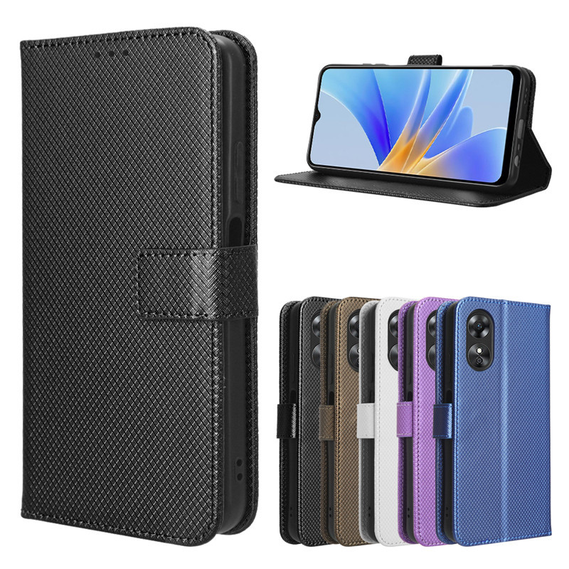 Best price for Wallet Flip Cover for OPPO A17 / OPPO A17K Leather PU ...