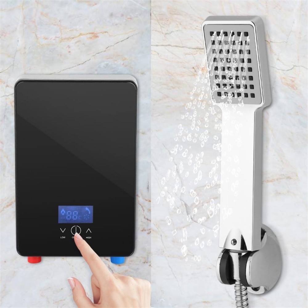 Best price for 6500W Electric Hot Water Heater Shower Tankless Instant ...