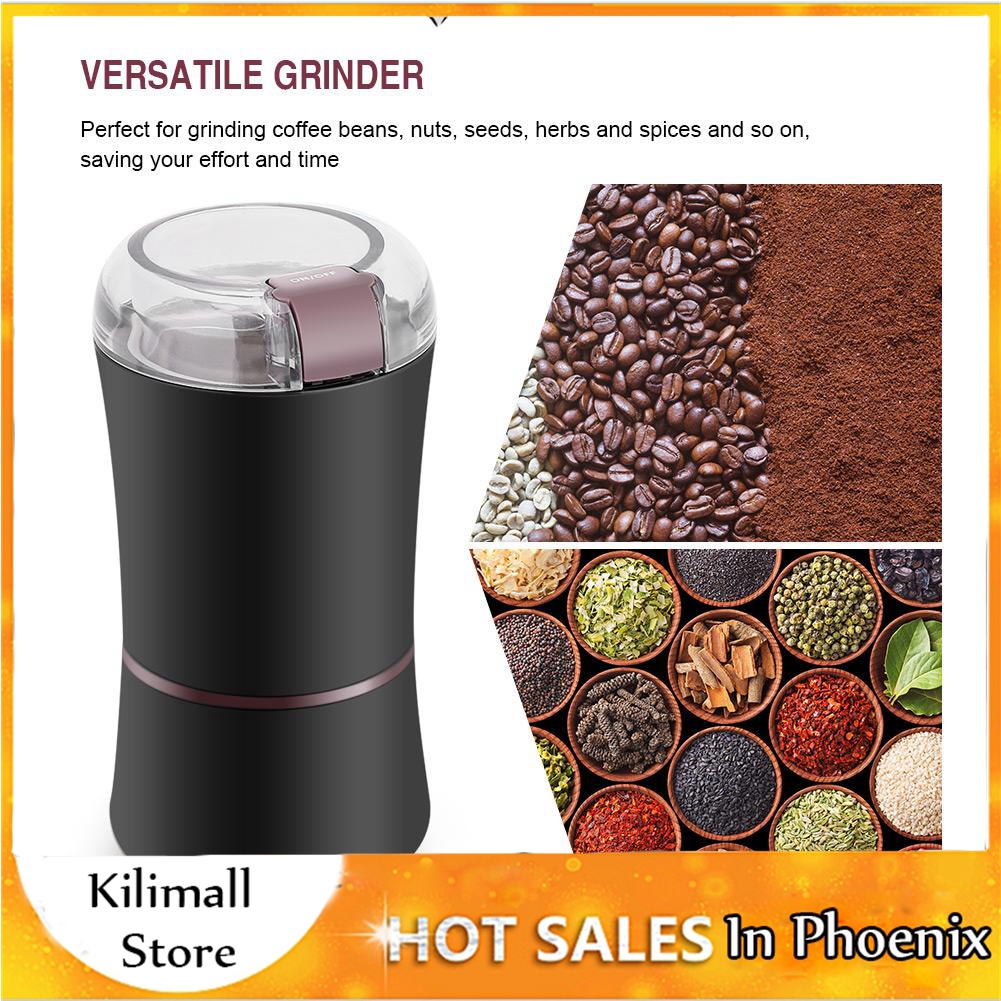 Best price for 400W Electric Coffee Mill Grinder Beans Spices Nuts ...