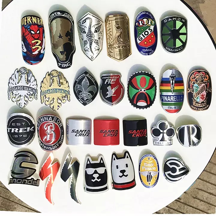 Best price for Alloy Head Badge Decals Sticker FOR BMX Bicycle Front ...