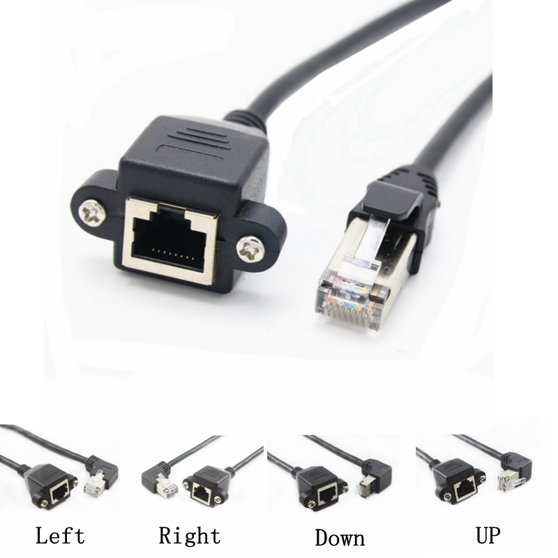 Best price for 8Pin RJ45 Cable Male to Female Screw Panel Mount ...