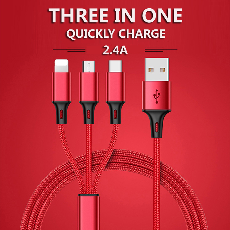 Best price for 3 in 1 apple iphone android micro type-c high speed ...