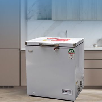 190 LITERS CHEST FREEZER, GREY- CF/237.A must-have in all supermarkets ...