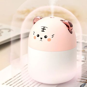 Ultrasonic Air Humidifier Cute Pet With Colorful Night Light Cool Mist ...