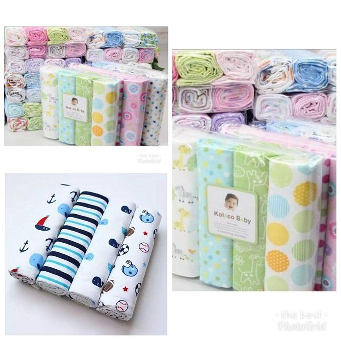 Best price for 4 in 1 Cotton Flannels / Receiving Blankets- Very Soft