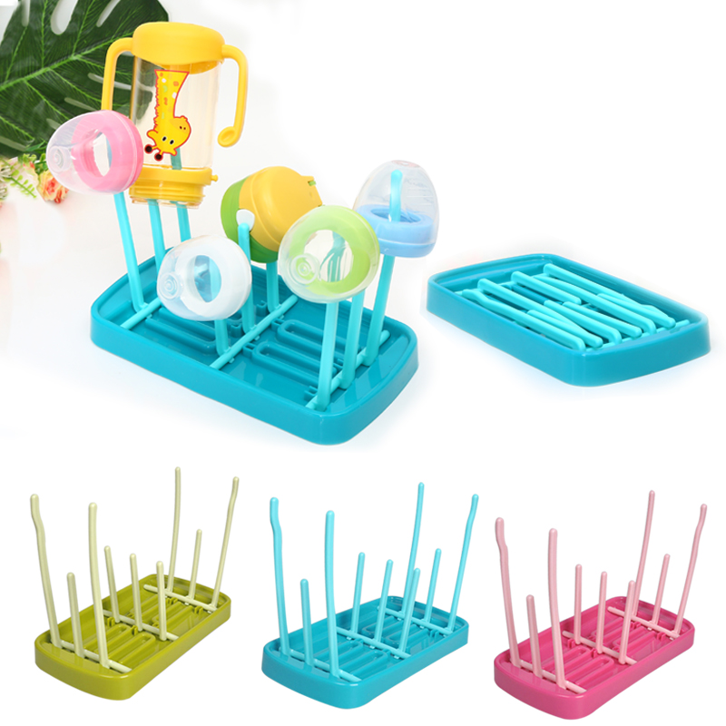 Best price for Bottle Dry Rack Baby Bottle Drain Drying Racks Blue Pink ...