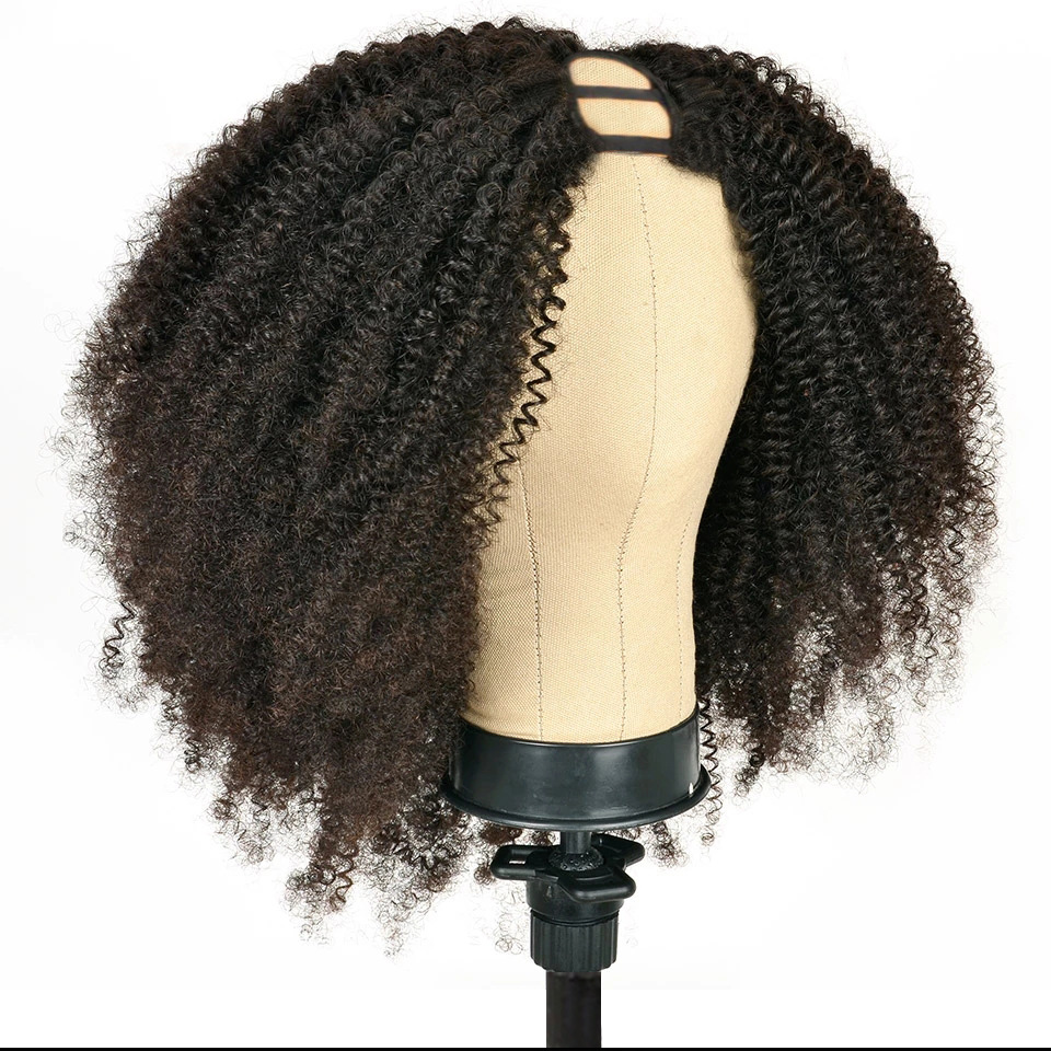 Best price for U-shaped full mechanism headgear Afro kinky curly wigs ...