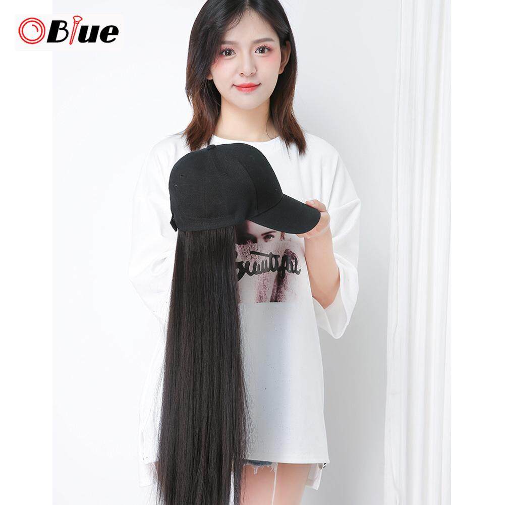 Best price for Baseball Cap with Synthetic Hair Extension Long Hair Wig ...