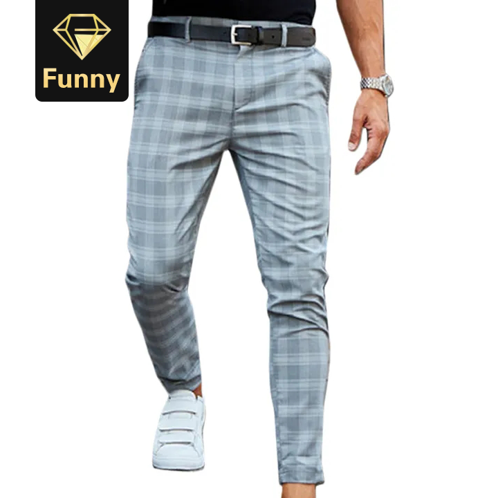 Exclusive discounts for 2021 High quality Men Pants Smart Casual Pants ...
