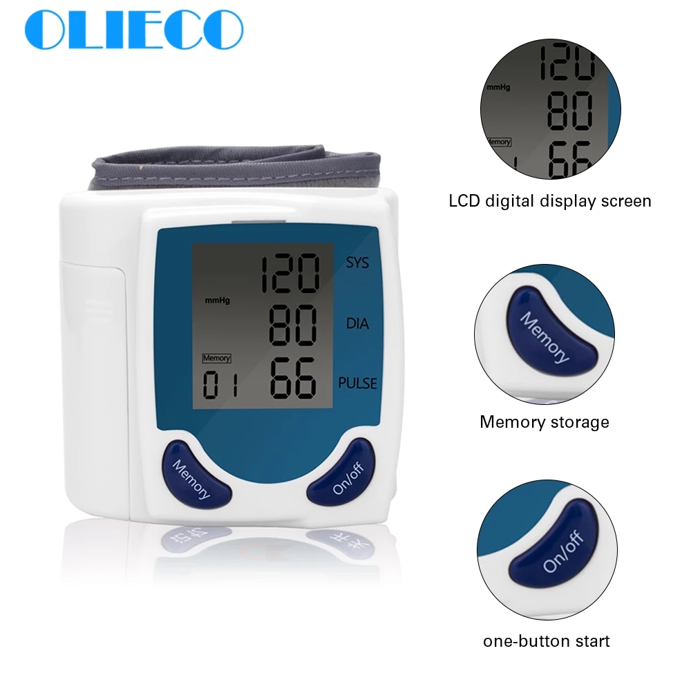 Best price for 2021 High quality Digital Wrist Blood Pressure Monitor ...