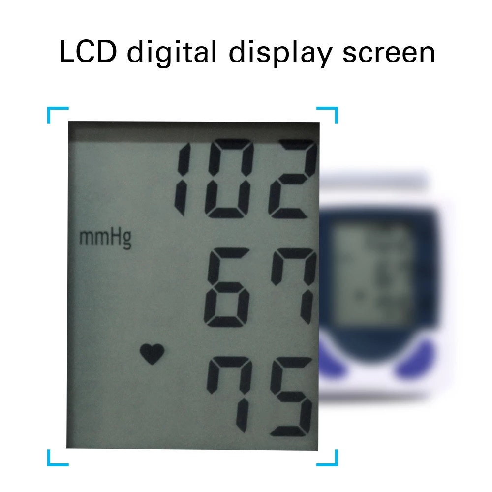 Best price for 2021 High quality Digital Wrist Blood Pressure Monitor ...