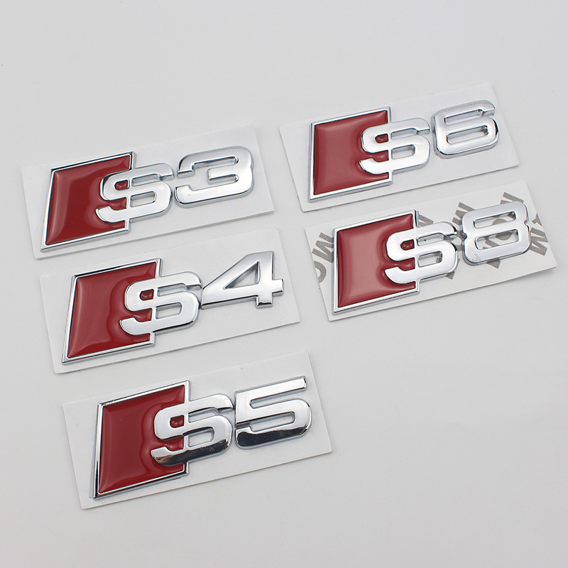 Best price for Original Plastic Sticker For Audi Sline S3 S4 S5 S6 S8 ...