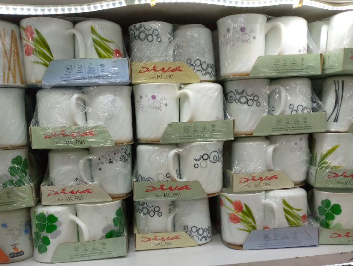 Best price for 12pcs diva set milk cups