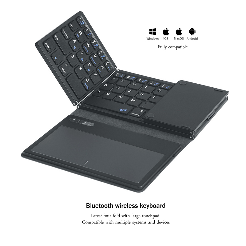 Best price for 【Andybbyyf】Ultra thin wireless keyboard Four fold with ...