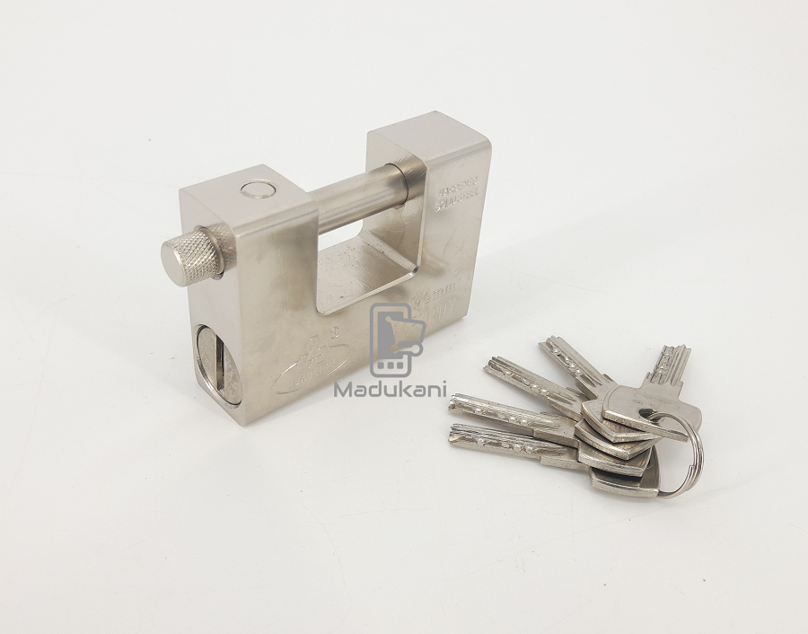 Exclusive discounts for 1Kg 94mm Hardened Solid Steel Monoblock Padlock ...