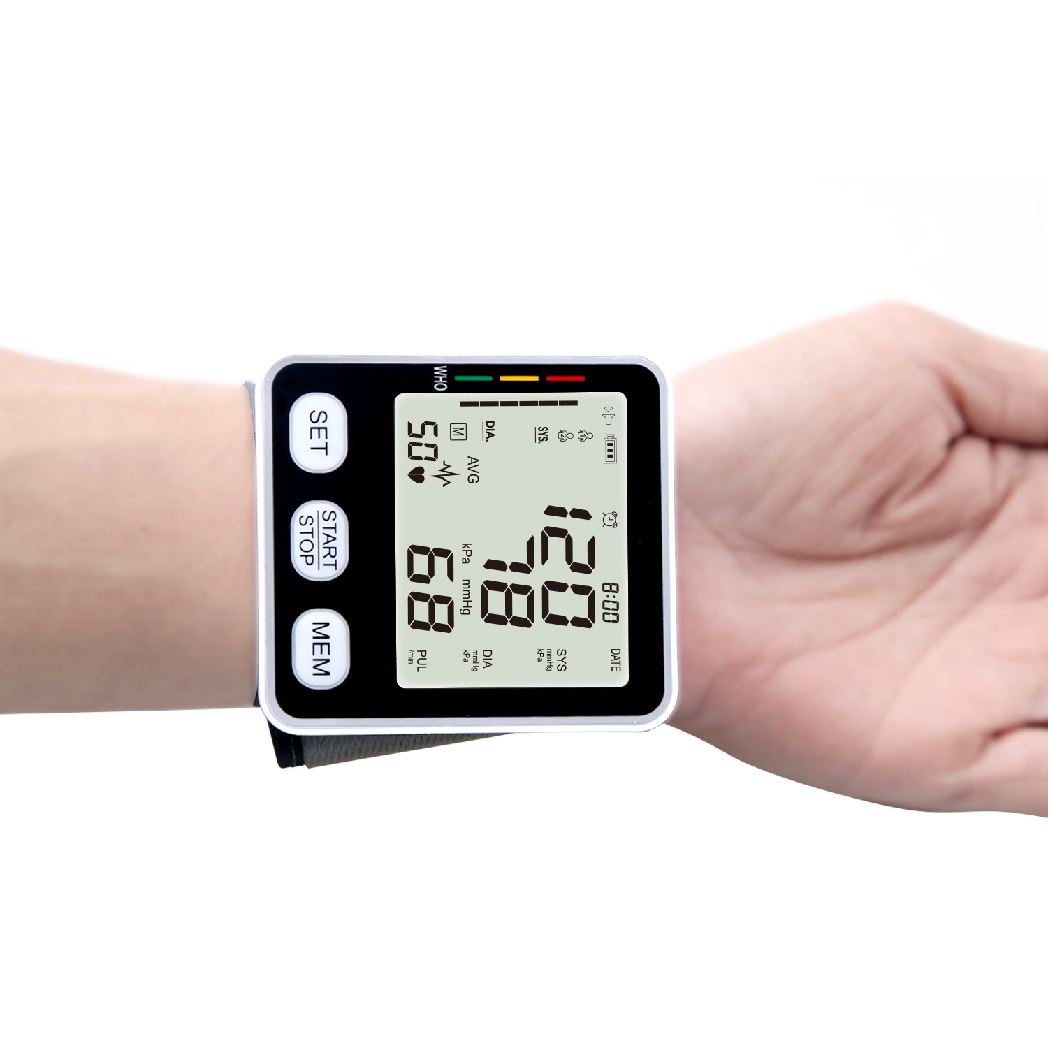 Best price for Wrist Digital Blood Pressure Monitor Automatic Sphygmomanometer Smart Medical ...