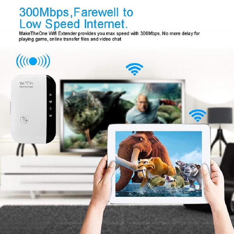 Best price for 300Mbps Wireless 2.4G WiFi Amplifier Router Signal ...