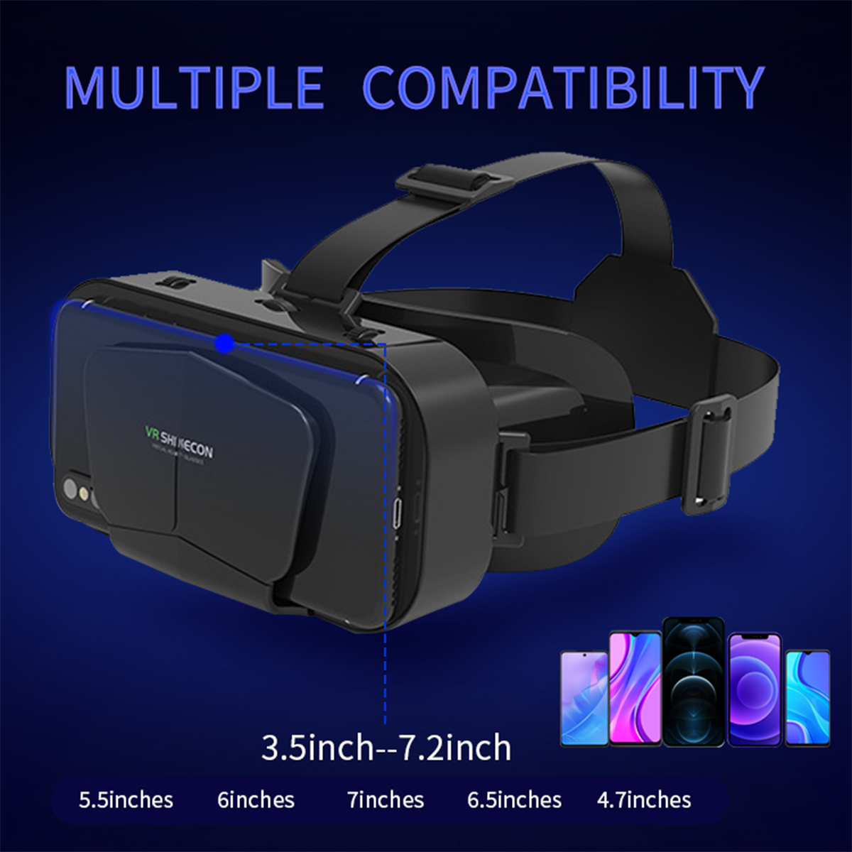 Best price for Virtual Reality 3D Headset Smart Glasses Helmet for ...
