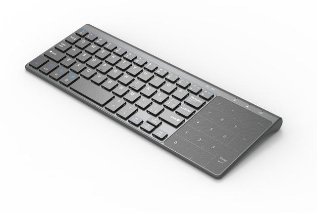 Best price for 2.4G Wireless Keyboard with Number Touchpad Mouse Thin ...