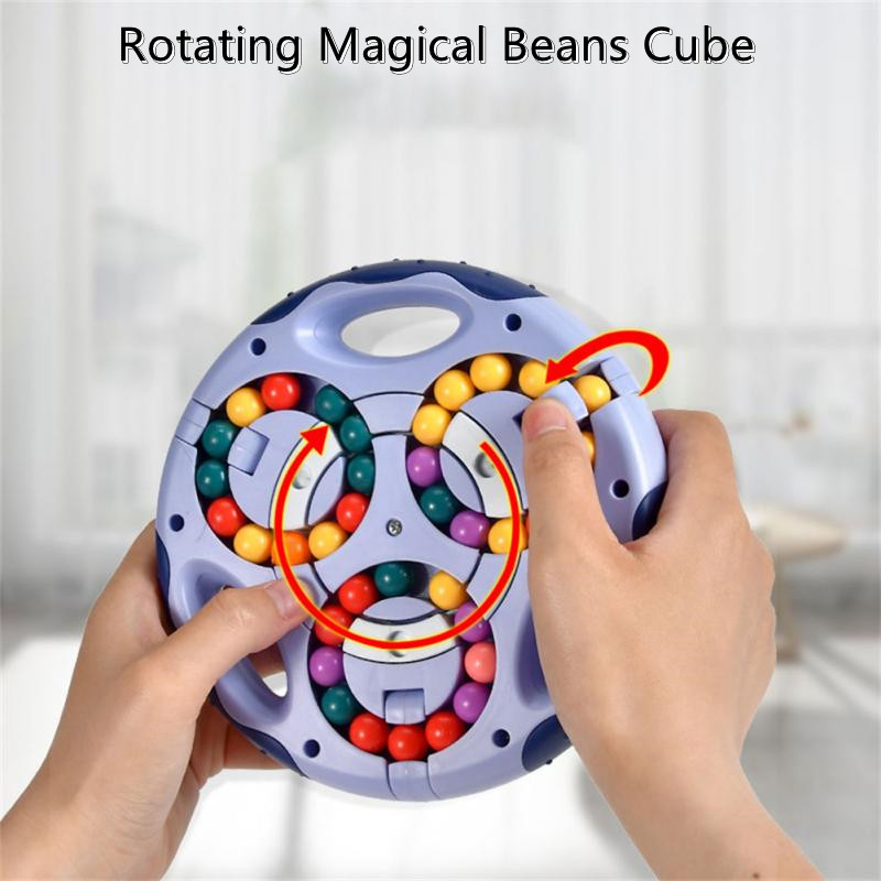 Best price for Children Toy Anti-Stress Rotating Magical Bean Cube ...
