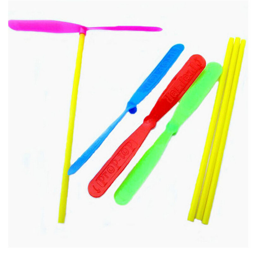 Best price for 10pcs Novelty Plastic Bamboo Dragonfly Propeller Baby ...