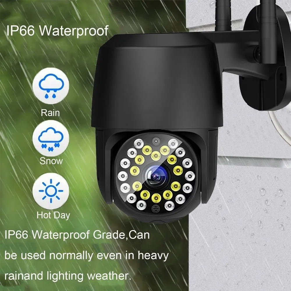 Best price for 2MP PTZ Outdoor WiFi IP Camera 1080P H.265 Wireless 5X ...