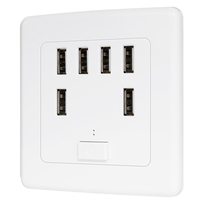 Best price for Universal USB Socket Wall USB Socket Embedded 2/3/4/6 ...