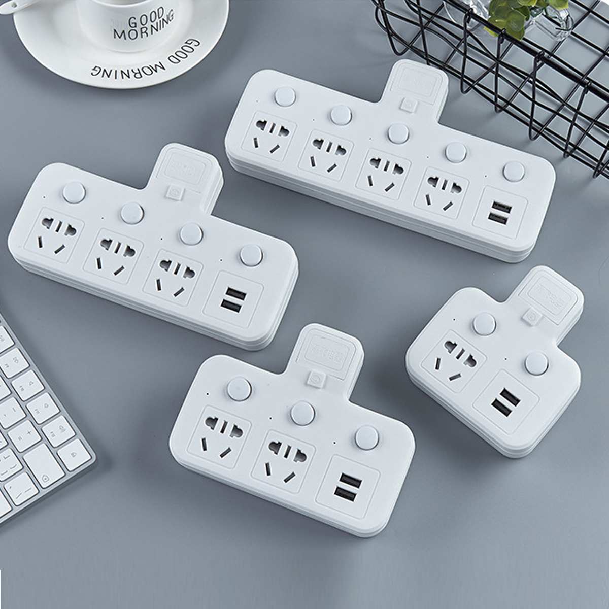 Best price for 2500W 2 USB 2/3/4/5 Electrical Socket Power Outlet ...