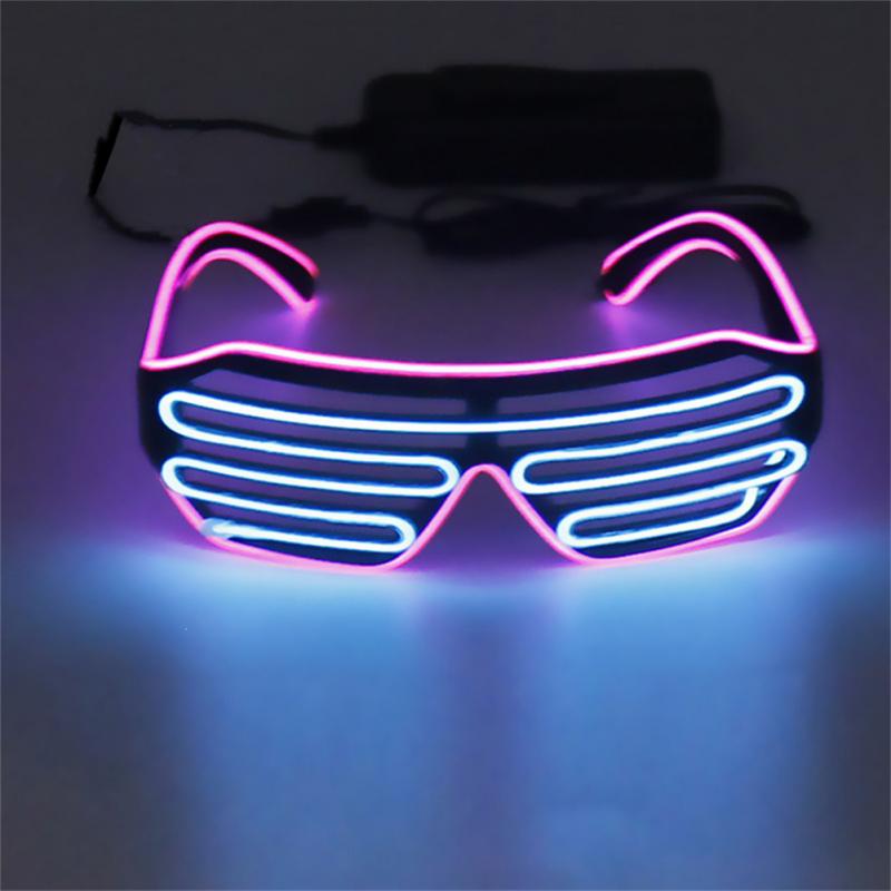 Best price for LED Luminous Glasses Halloween Glowing Neon Christmas ...