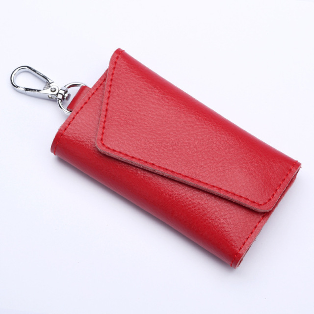 Best price for 1PC Leather Keychain Men Women Key Holder Organizer ...