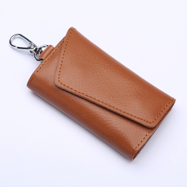 Best price for 1PC Leather Keychain Men Women Key Holder Organizer ...