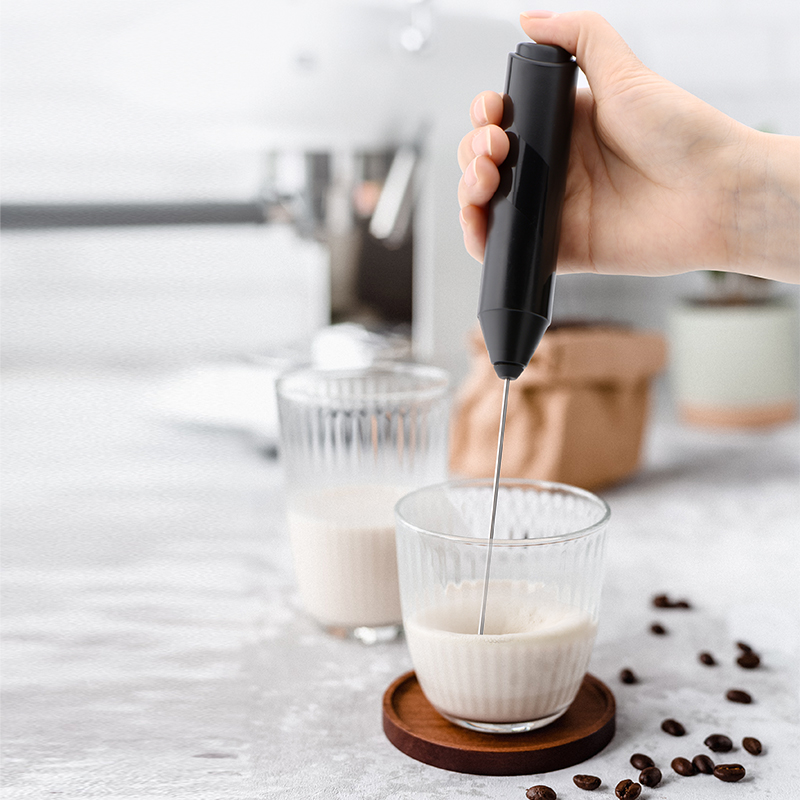 Best price for Milk Frother Handheld Battery Operated Electric Foam ...