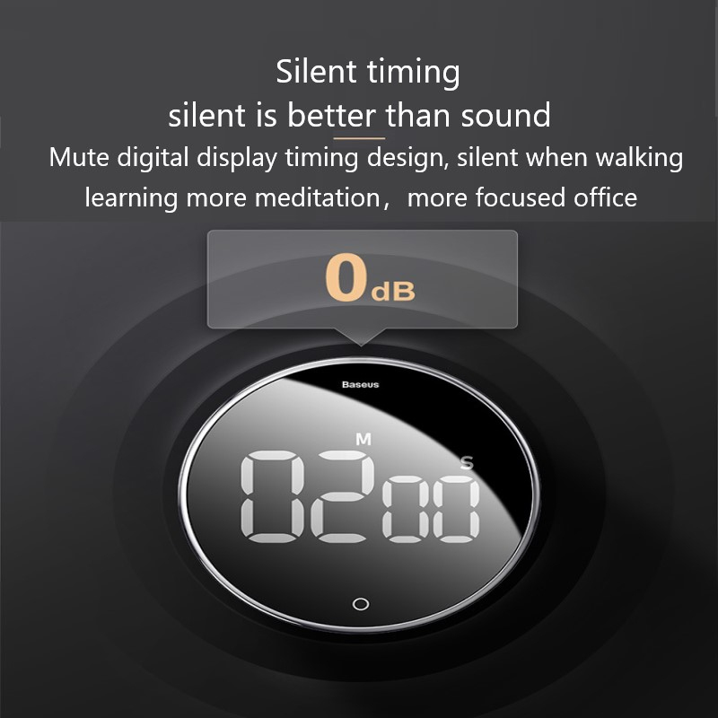 Best price for 1 Pcs Rotary Countdown Timer Kitchen Magnetic Suction HD ...