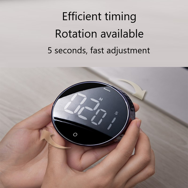 Best price for 1 Pcs Rotary Countdown Timer Kitchen Magnetic Suction HD ...
