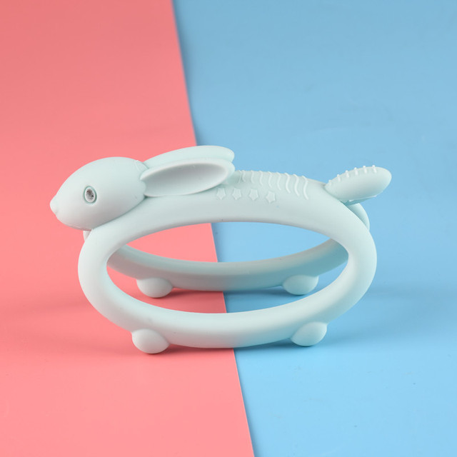 Best price for New Baby Molar Teether Food Grade Silicone Rabbit ...