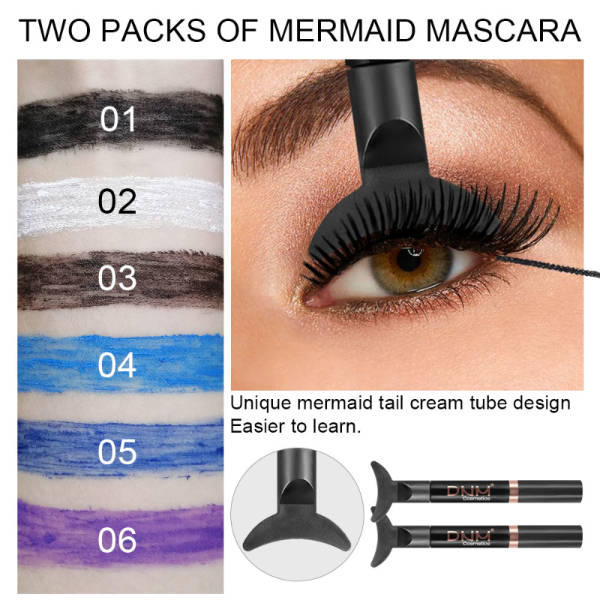 Exclusive discounts for DNM 6 Colors Mascara Tail Slender Mascara Easy ...