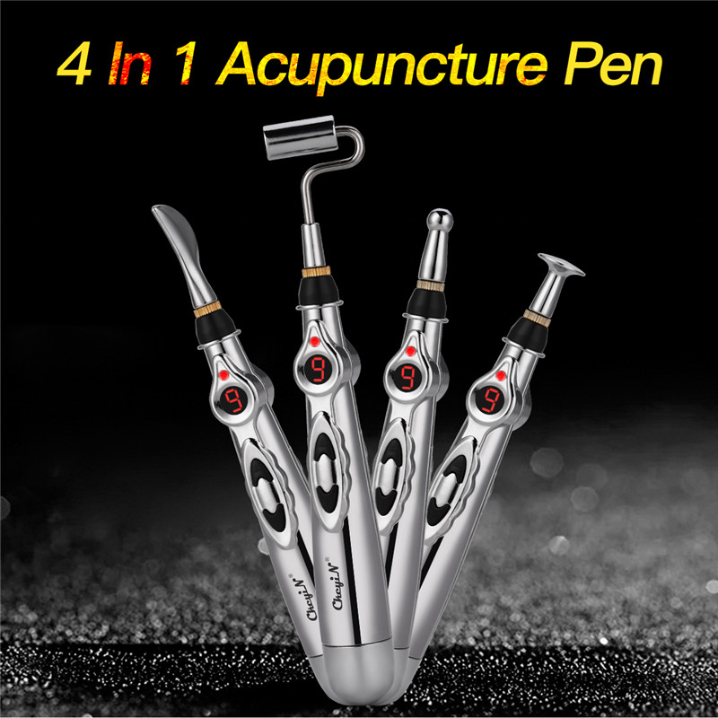 Best price for 4 In 1 Electronic Acupuncture Pen Meridian Energy Pulse ...