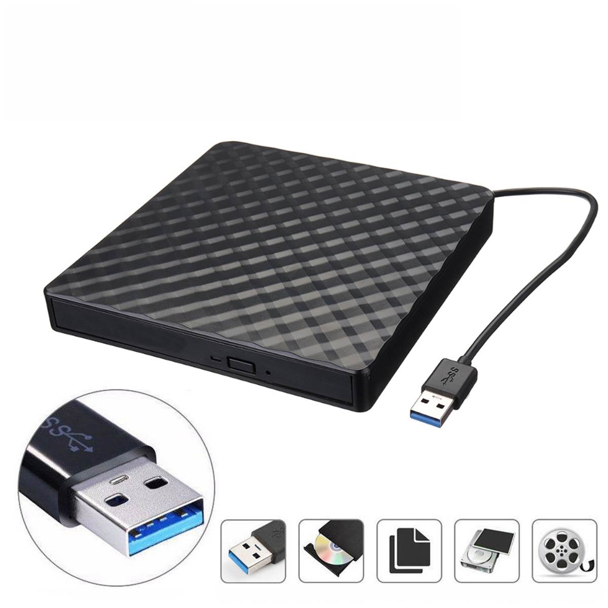 Exclusive discounts for USB 3.0 External DVD Burner Writer Recorder DVD ...