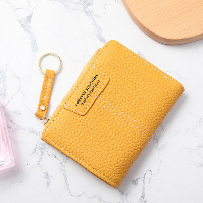 Best price for Yellow Women Wallet Soft PU Leather Female Purse Mini ...